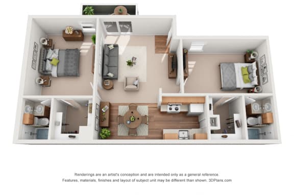 Floor Plans | Riverchase Apartments